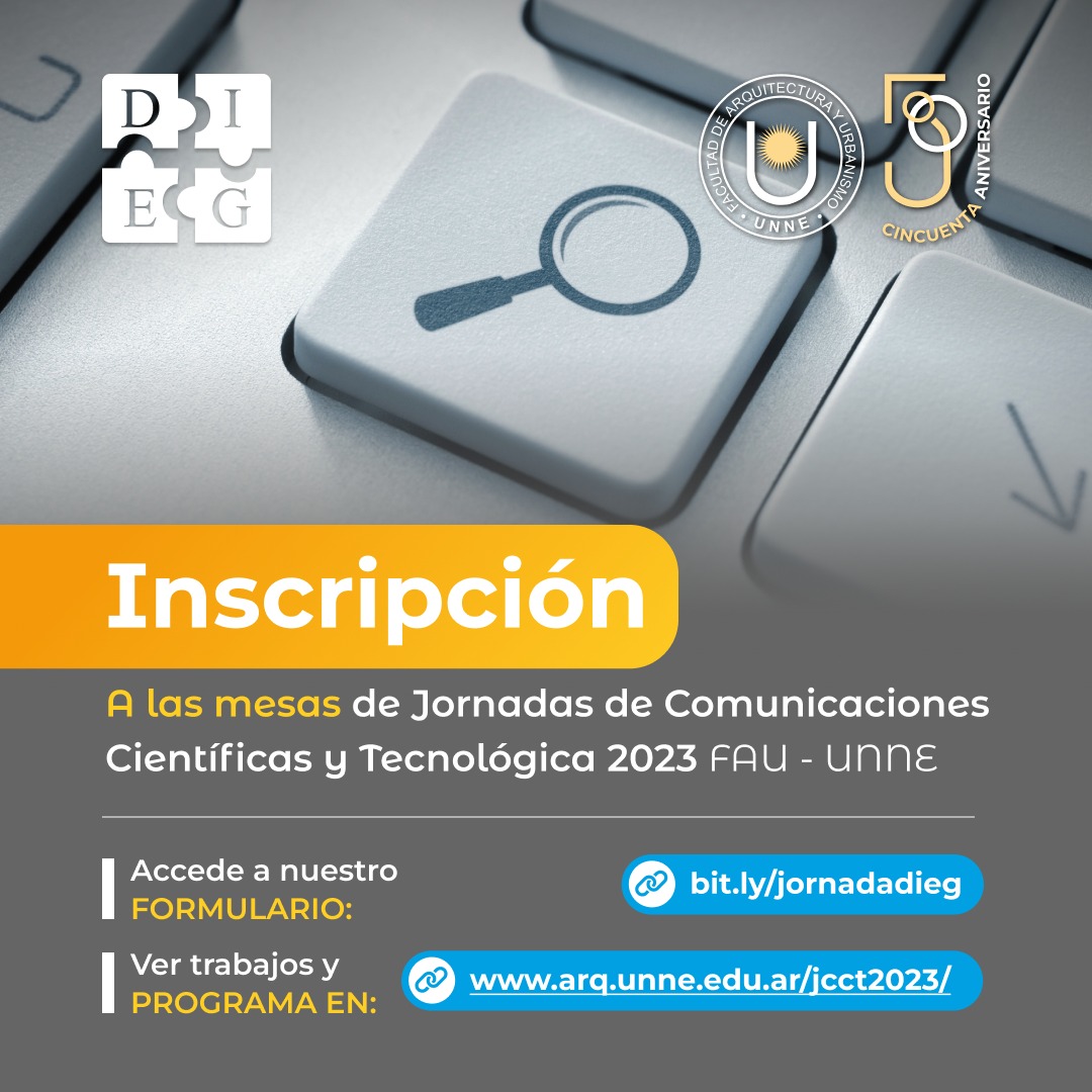 Se realizan las Jornadas de Comunicaciones Científicas y Tecnológicas 2023 de Arquitectura ...