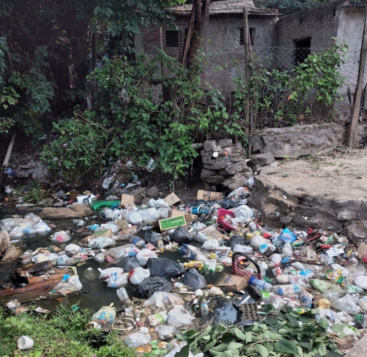 Advierten sobre la contaminación de un arroyo en Corrientes que genera ...