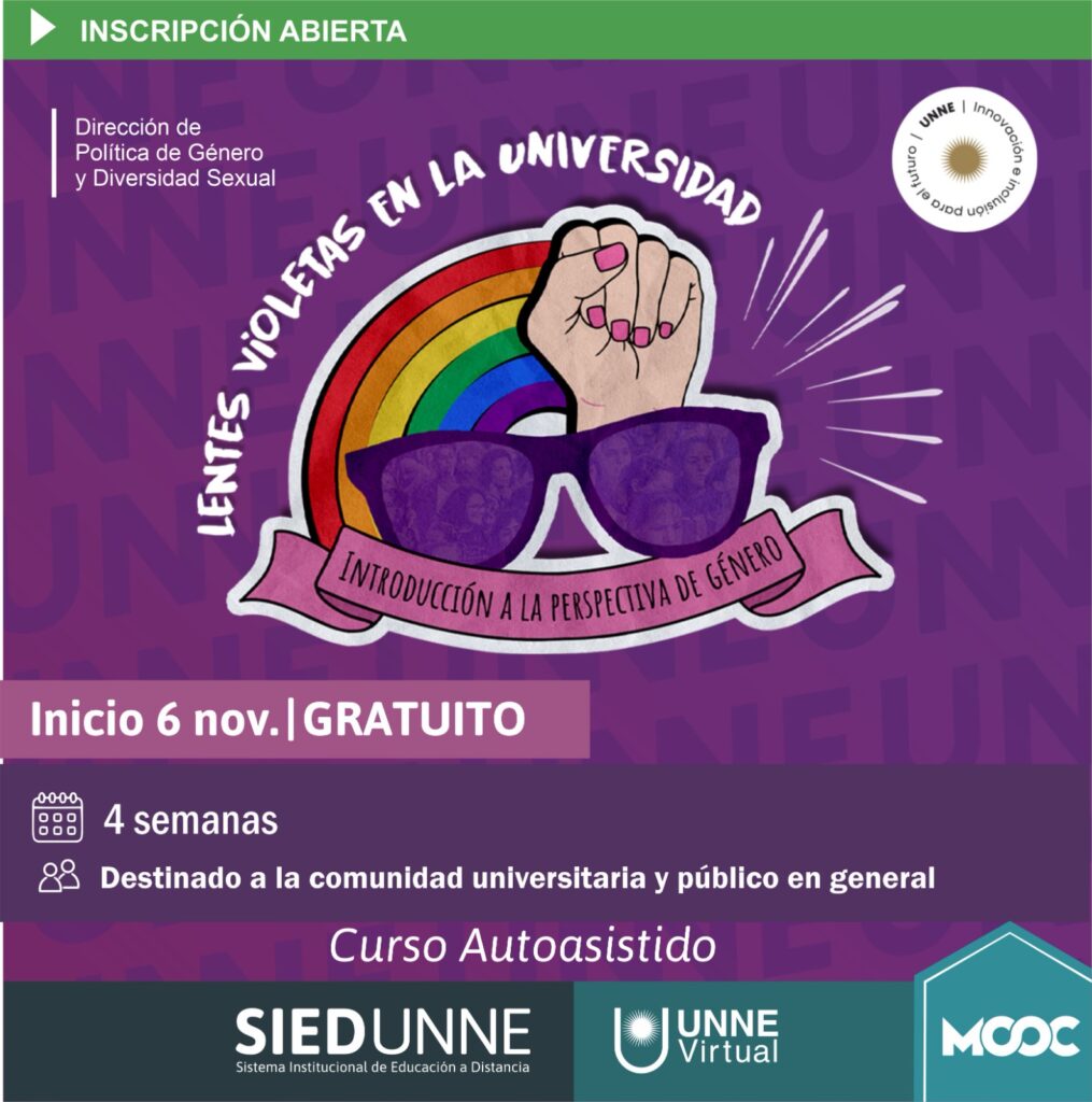 “Lentes Violetas en la Universidad”, cuarta edición del curso de ...
